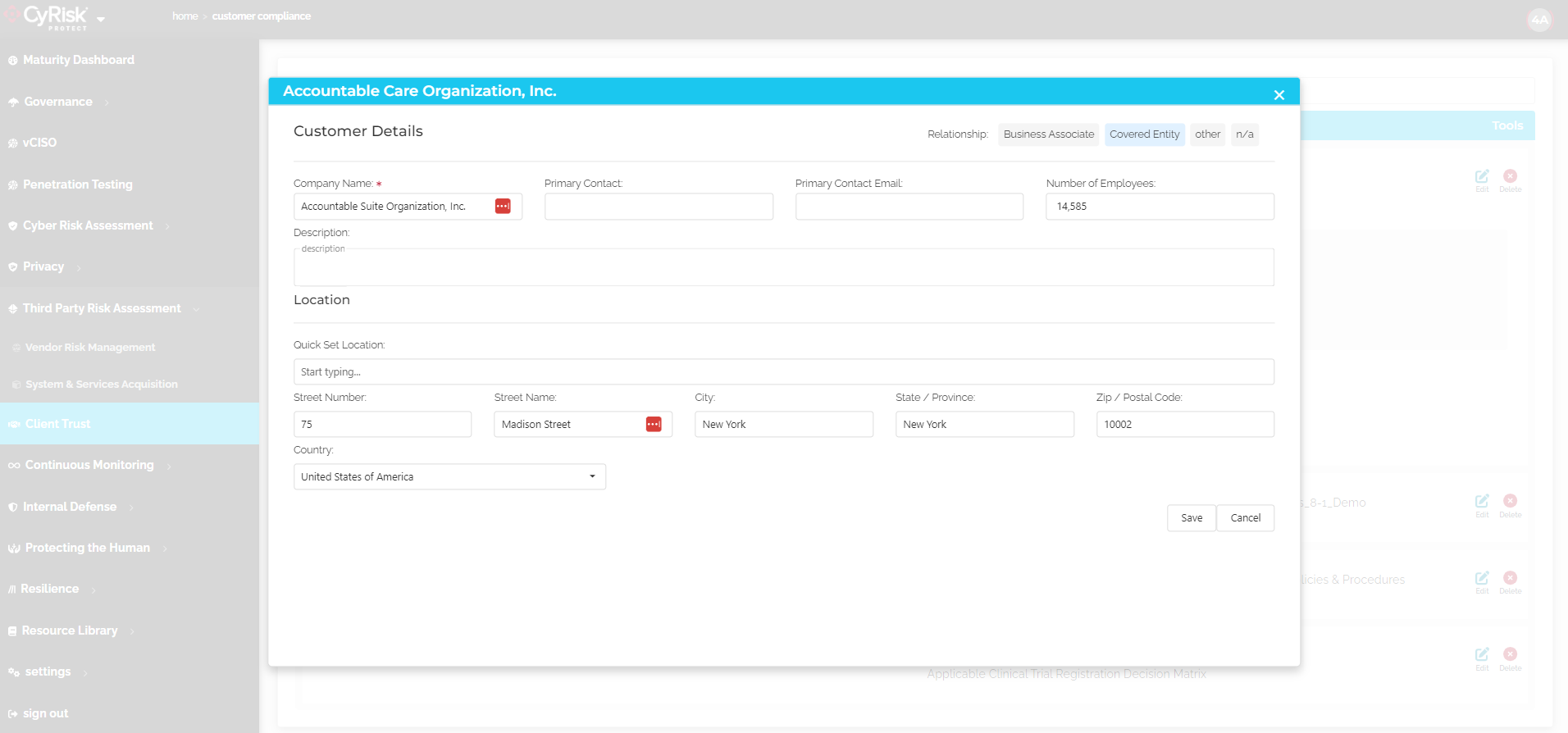 client trust new client 1 – CyRisk